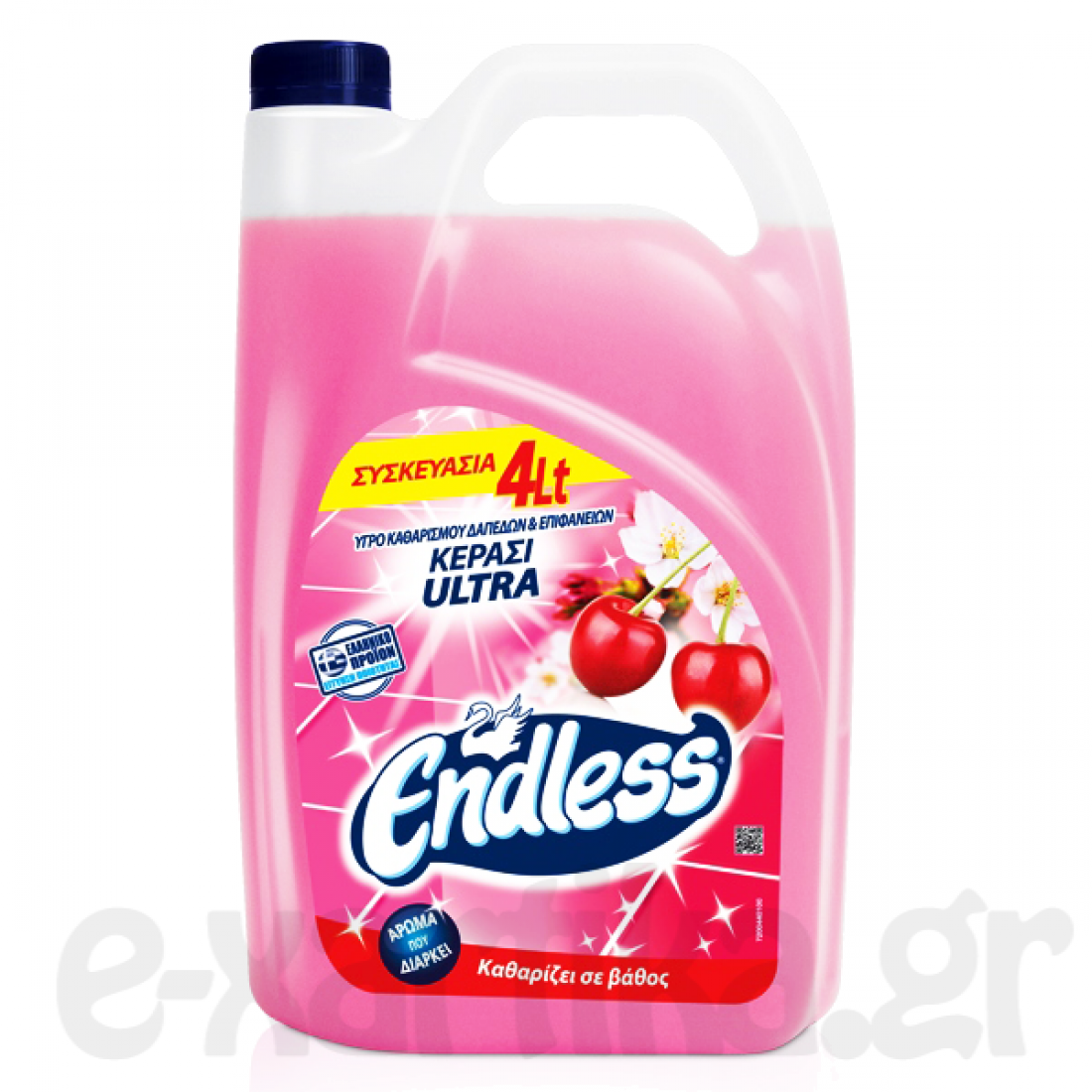 ENDLESS ΥΓΡΟ ΠΑΤΩΜΑΤΟΣ ΜΕ ΑΡΩΜΑ ΚΕΡΑΣΙ 4LT