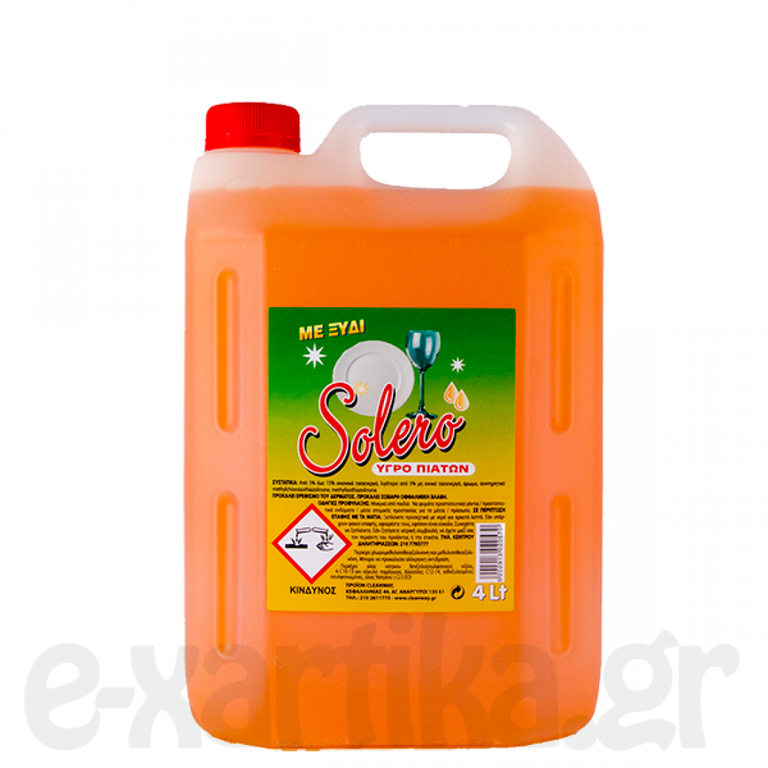 SOLERO ΥΓΡΟ ΠΙΑΤΩΝ ΞΥΔΙ 4LT